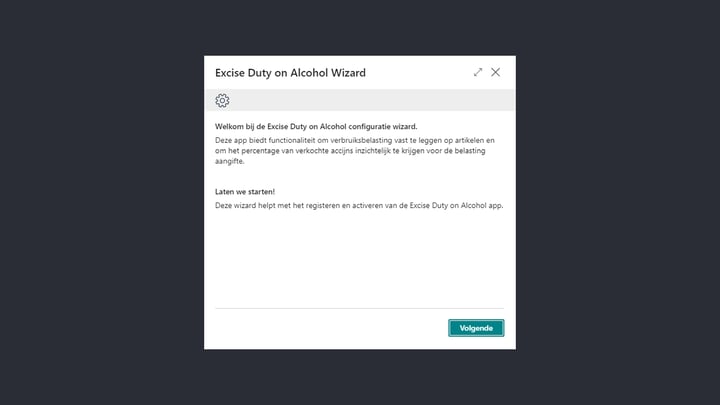 Accijns App voor Microsoft Dynamics 365 Business Central