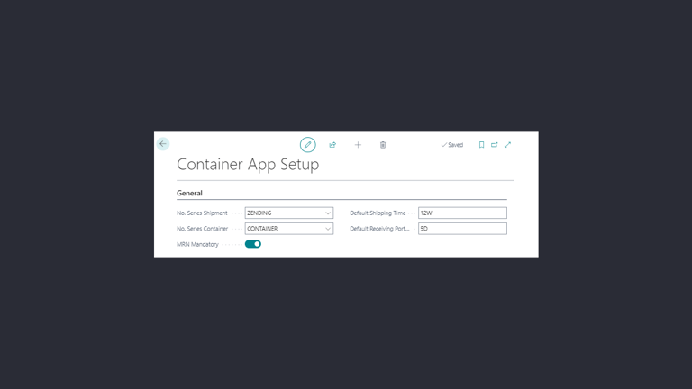 Container Shipment App